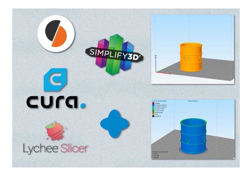 Les slicers pour imprimantes 3d qu'est ce que c'est ? - Les Résines 3D